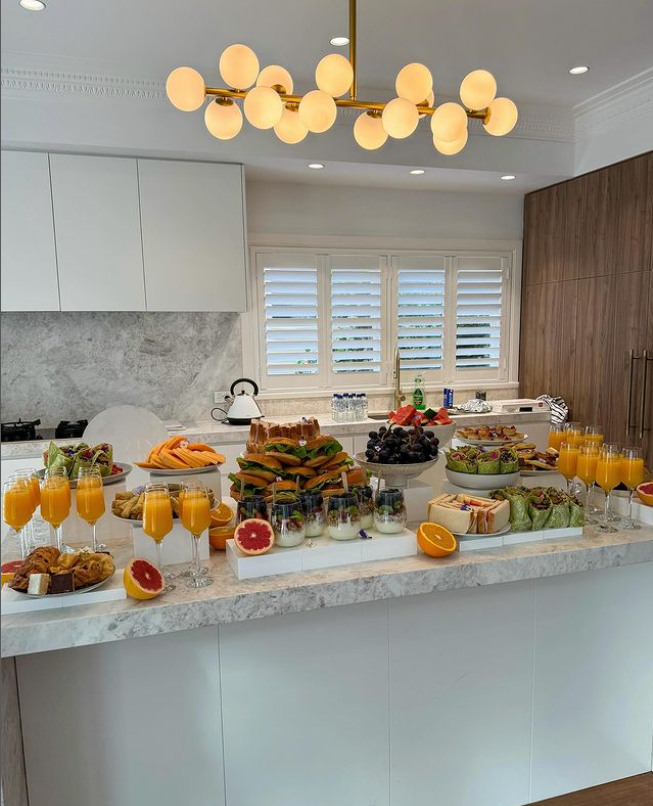 Bridal Breakfast Tables – Grazing To You