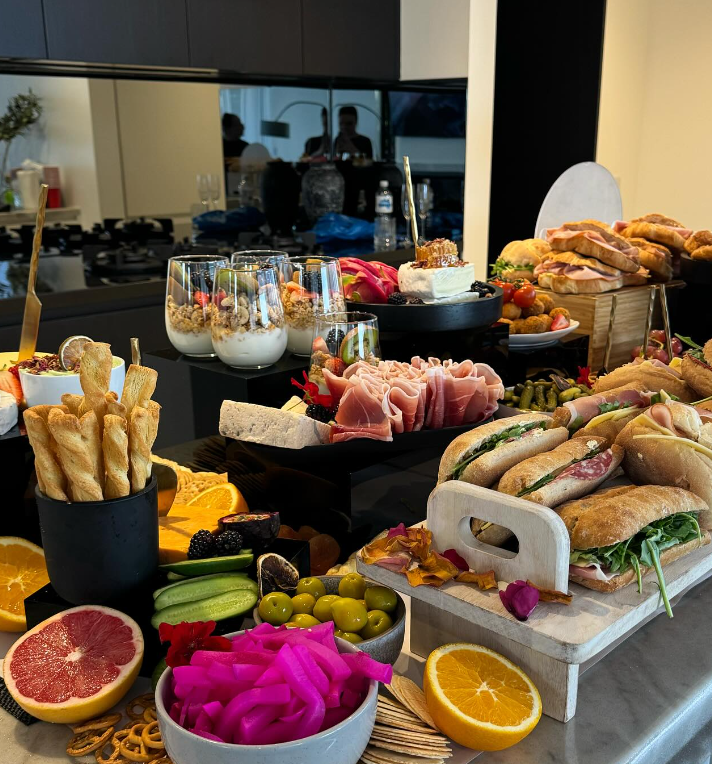 Bridal Breakfast Tables – Grazing To You